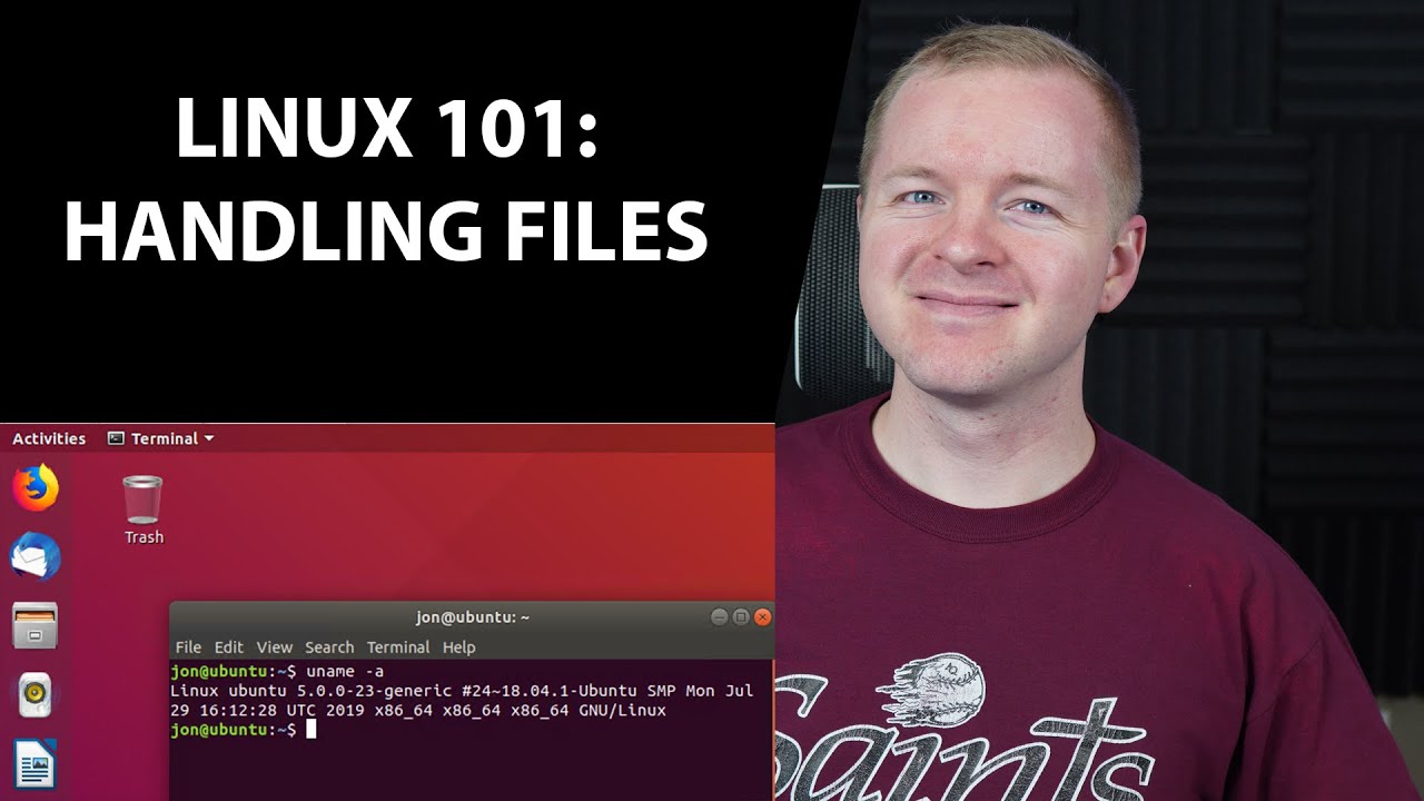 Linux Tutorial For Beginners: Handling Files and Reading Contents - YouTube