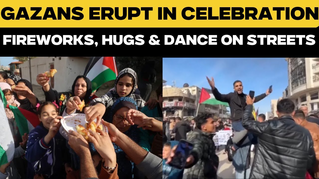 Gaza Ceasefire LIVE | Palestinians Dance To Celebrate Israel-Hamas ...