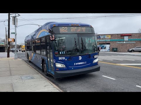 MTA New York City Bus: 2021 New Flyer XDE40 "Xcelsior" Hybrid #9519 On ...