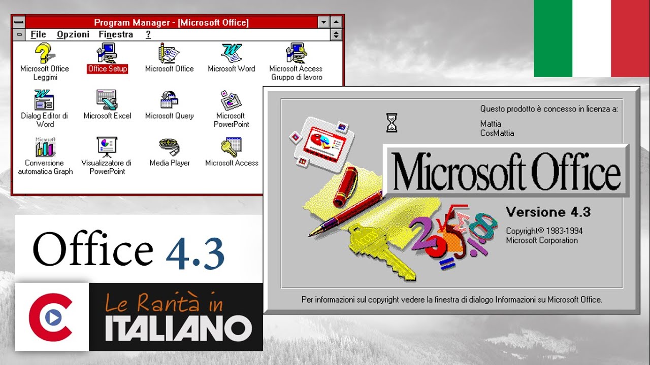 Office 4.3 ITA - Dimostrazione e prova (Rarità in Italiano #29) - YouTube