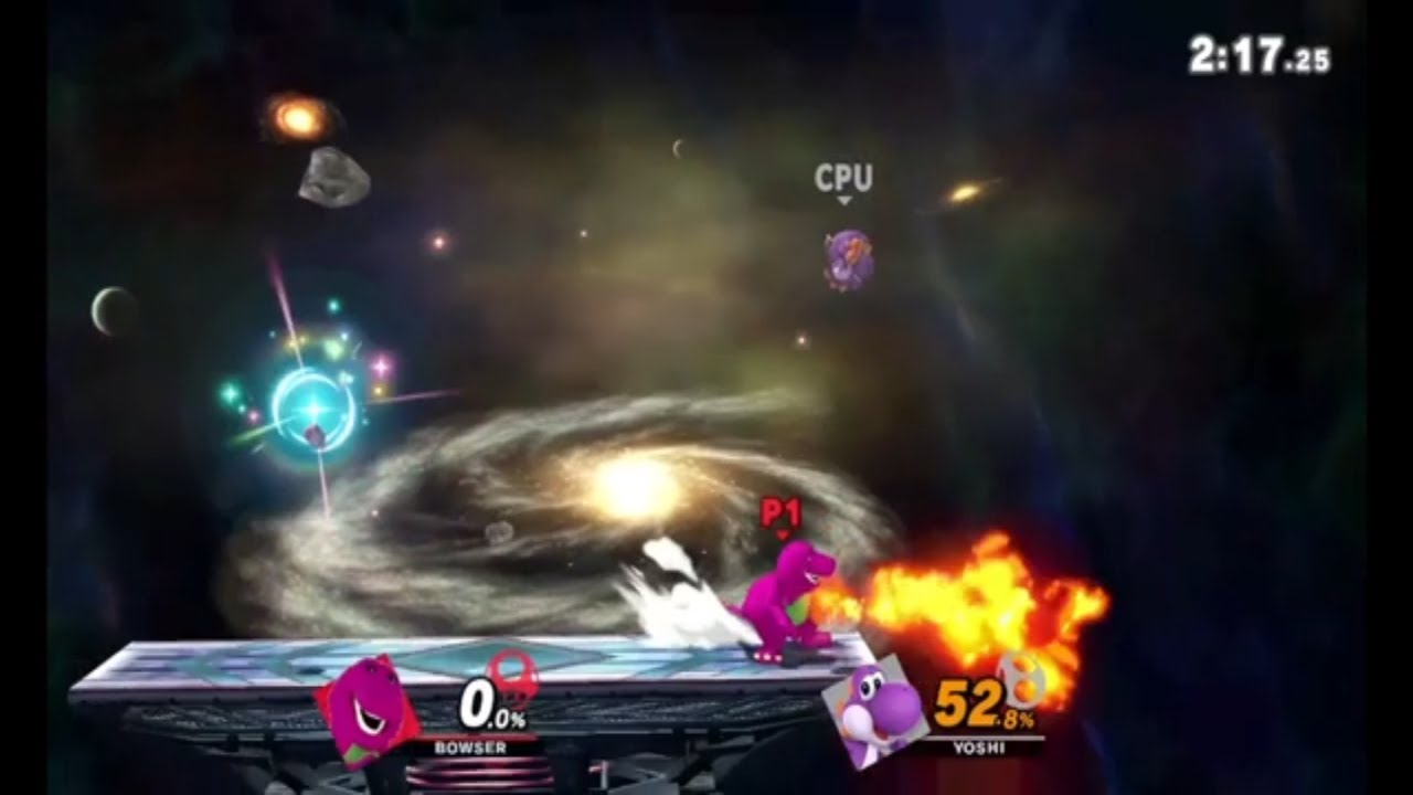 Barney vs Yoshi - YouTube