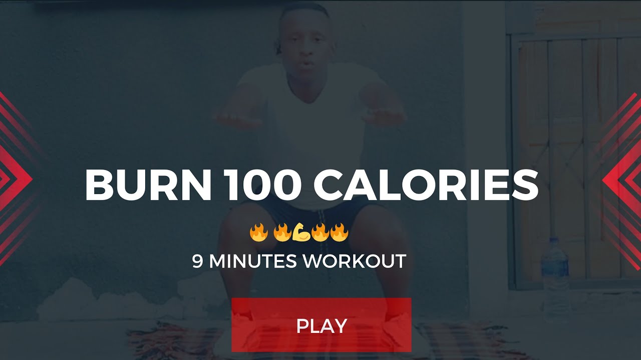 BURN🔥100🔥CALORIES FAST| 9MINS WORKOUT AT HOME| INTERMEDIATE. - YouTube