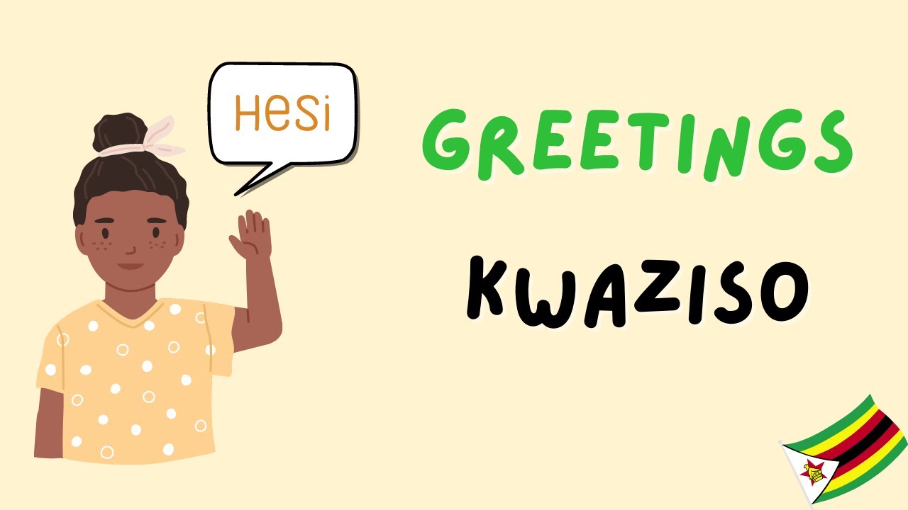 Learn how to greet in Shona! - YouTube