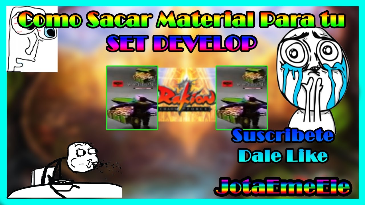 Rakion - COMO SACAR MATERIALES PARA EL SET DEVELOP ! | JhaanJ.ML - YouTube