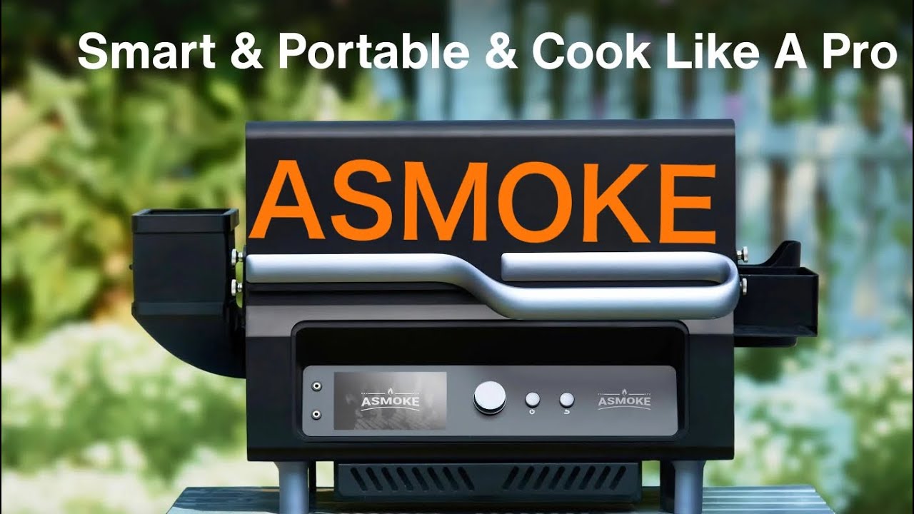 ASMOKE ESSENTIAL PORTABLE PELLET GRILL | A THOROUGH REVIEW!!! | GAME ...