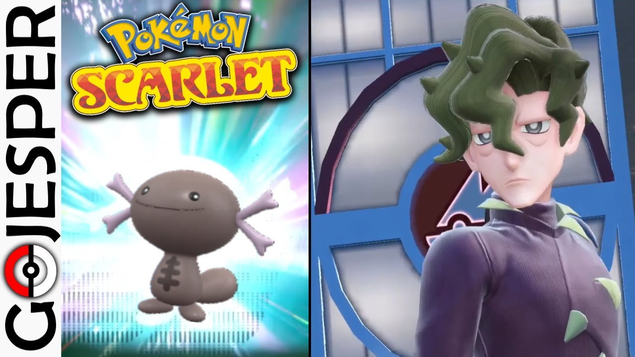 Første GYM!! og Wooper udvikling!! (Dansk Pokémon Scarlet) - YouTube