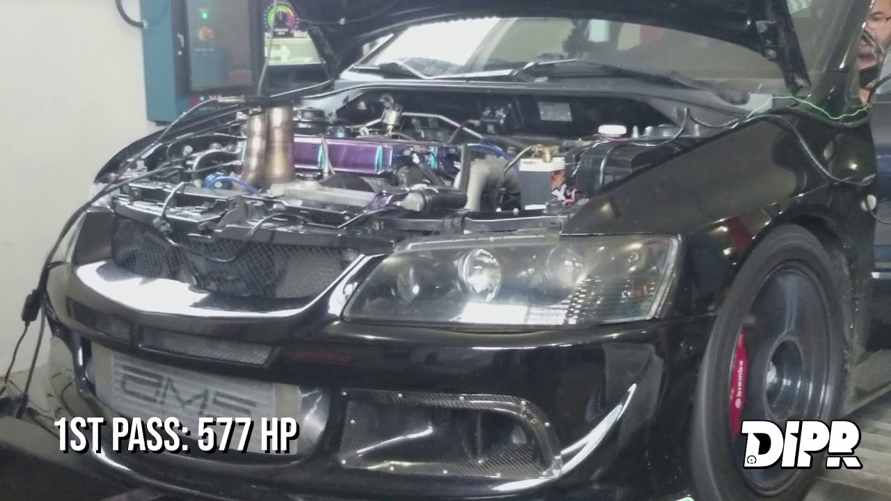 +600HP EVO 8 Dyno - YouTube