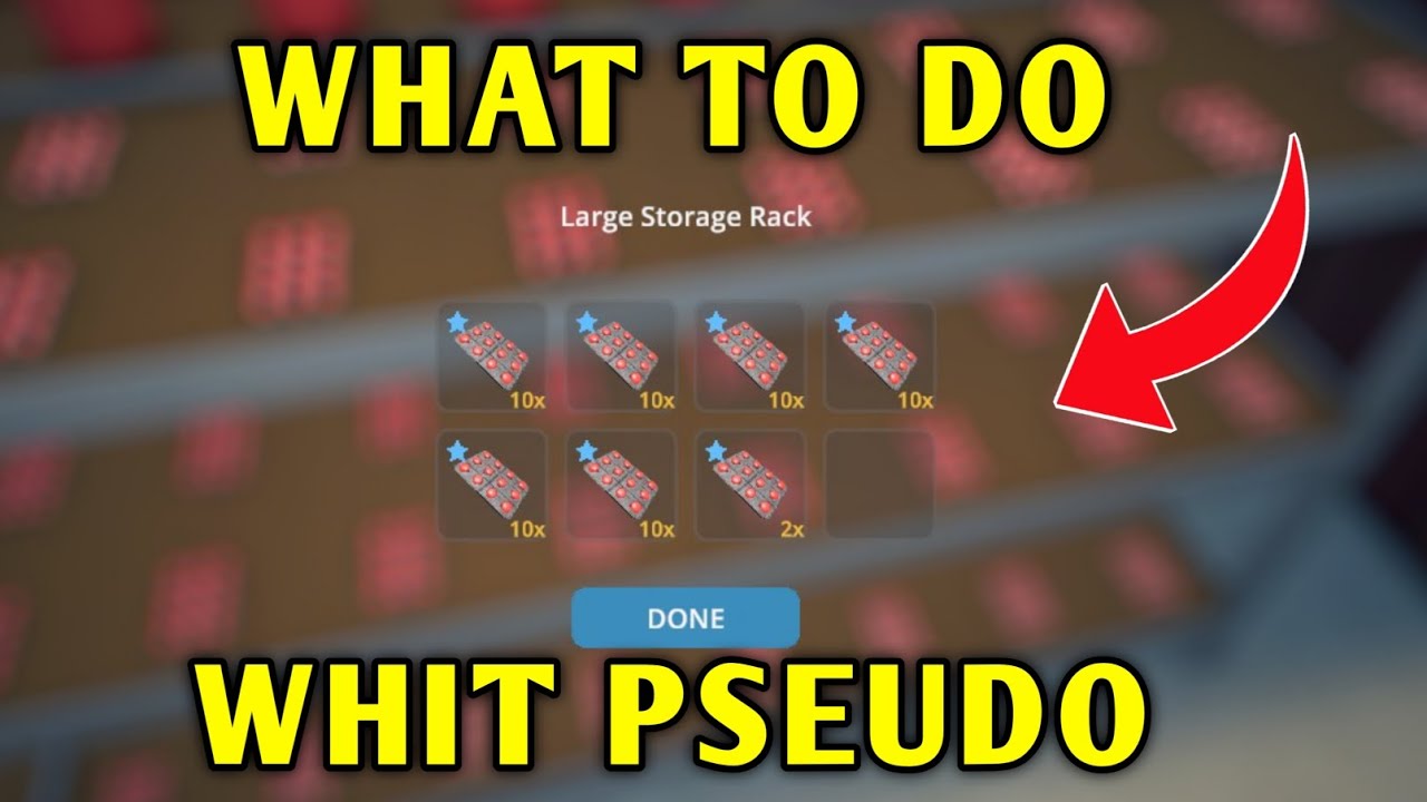 What To Do With Pseudo In Schedule 1 | How To Use Pseudo In Schedule 1 ...