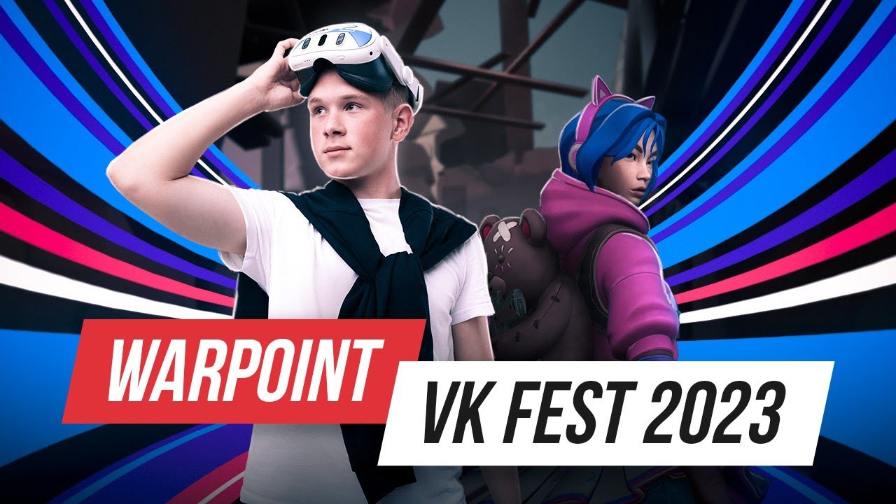 VR-арена WARPOINT на VK Fest 2023 - YouTube