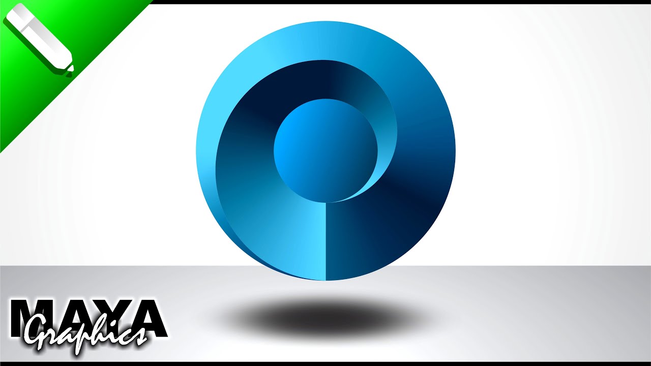 3D Logo designing in Coreldraw | Designing a logo in Coreldraw ...