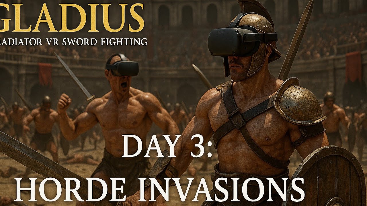 Gladius | Gladiator VR Sword fighting // Day 3: Horde Invasion - YouTube