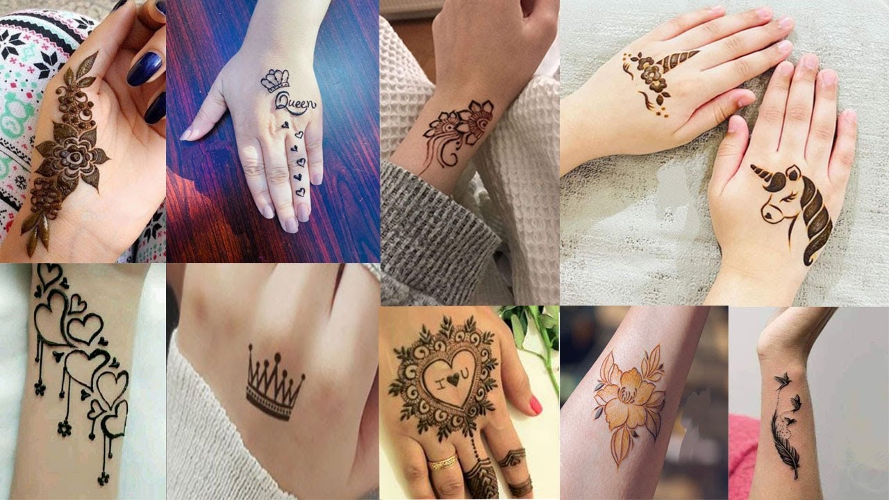 Cute Mehndi Tattoos ️ | 18 Different types of Mehndi Tattoo Designs for ...
