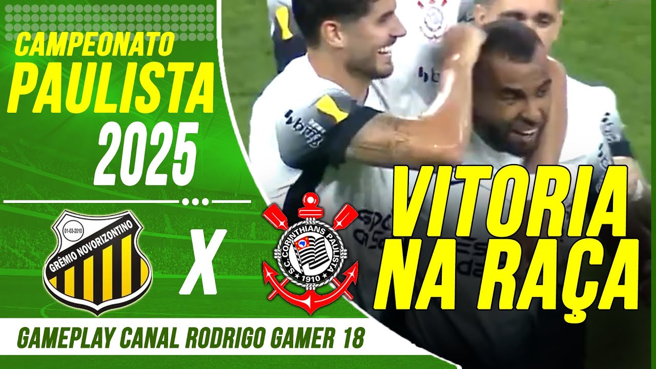 NOVORIZONTINO 0 X 1 CORINTHIANS - GOL E MELHORES MOMENTOS - CAMPEONATO ...