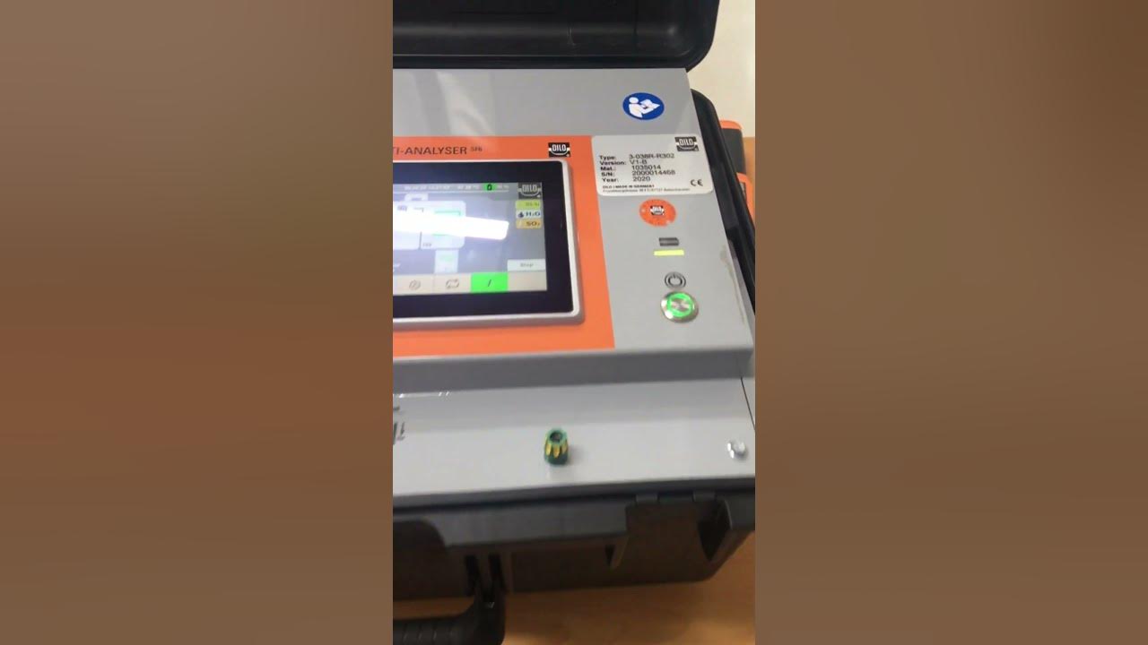 Dilo SF6 Multi Analyser Type 3-038R-R302 - YouTube
