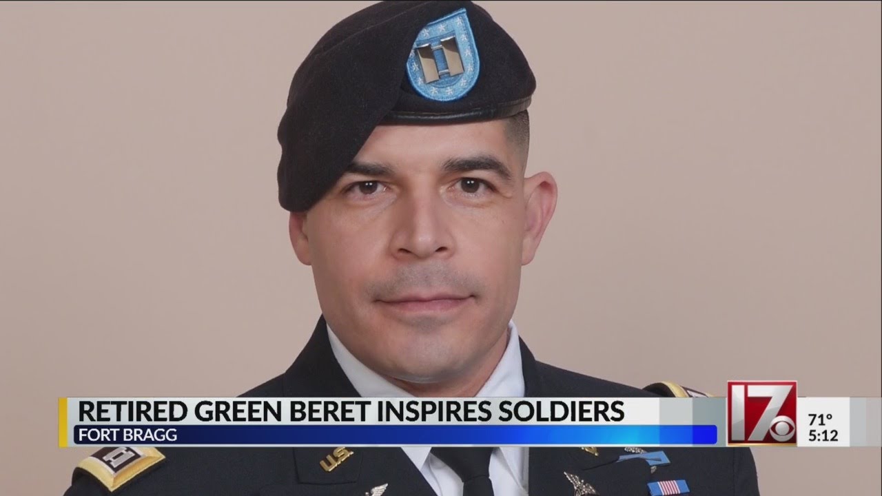 Retired green beret inspires soldiers at Fort Bragg - YouTube