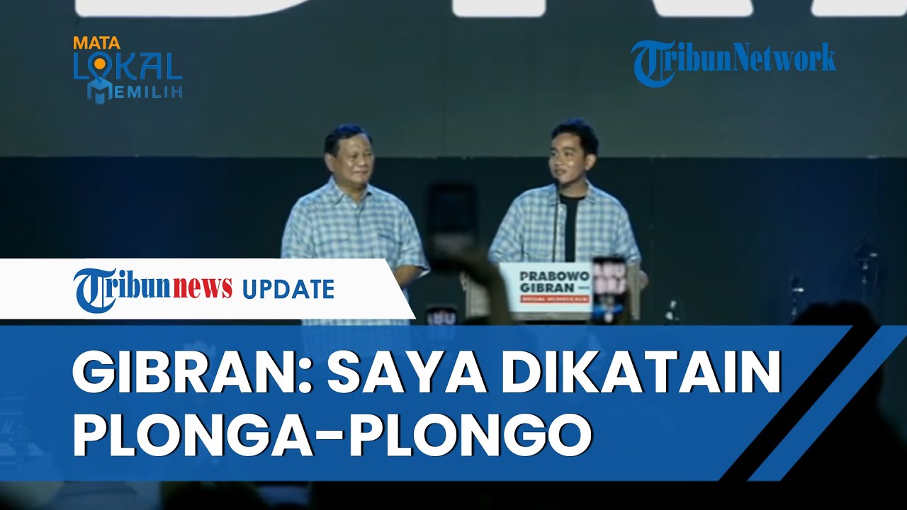 Gibran: 3 Bulan yang Lalu Saya Bukan Siapa-siapa, Dikatain Plonga ...