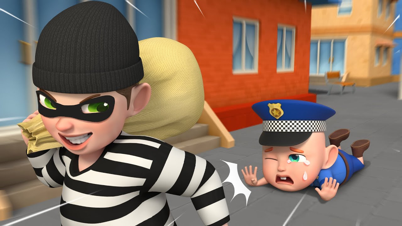 Baby Police Song – Let’s Chase the Thief! | Police Cartoon for Kids ...