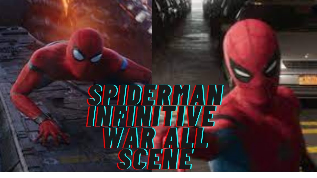 Avengers Infinity War Spider Man All Scenes 4K 1080p - YouTube