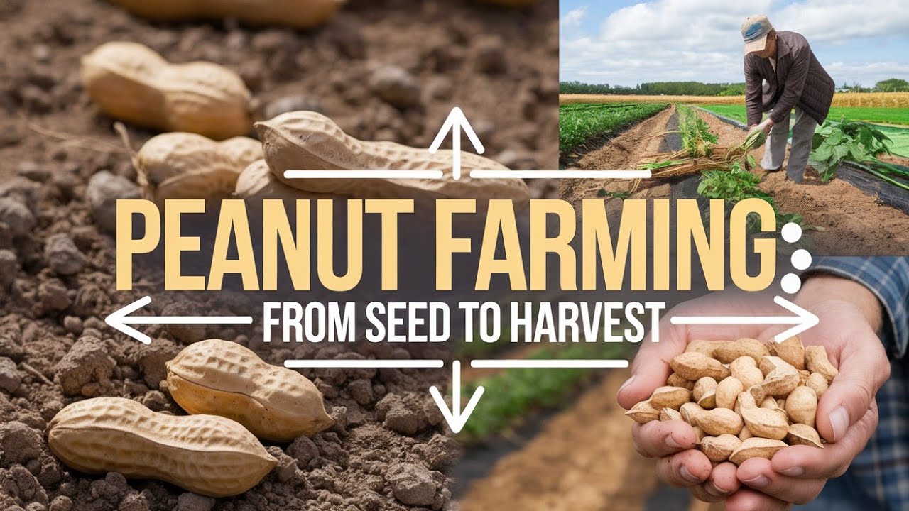 The Ultimate Guide to Peanut Farming: From Seed to Harvest - YouTube