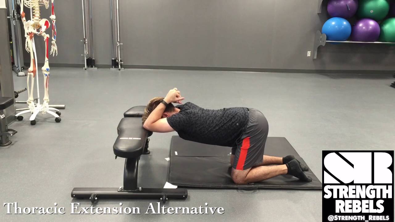 Thoracic Extension Alternative [Strength Rebels] - YouTube