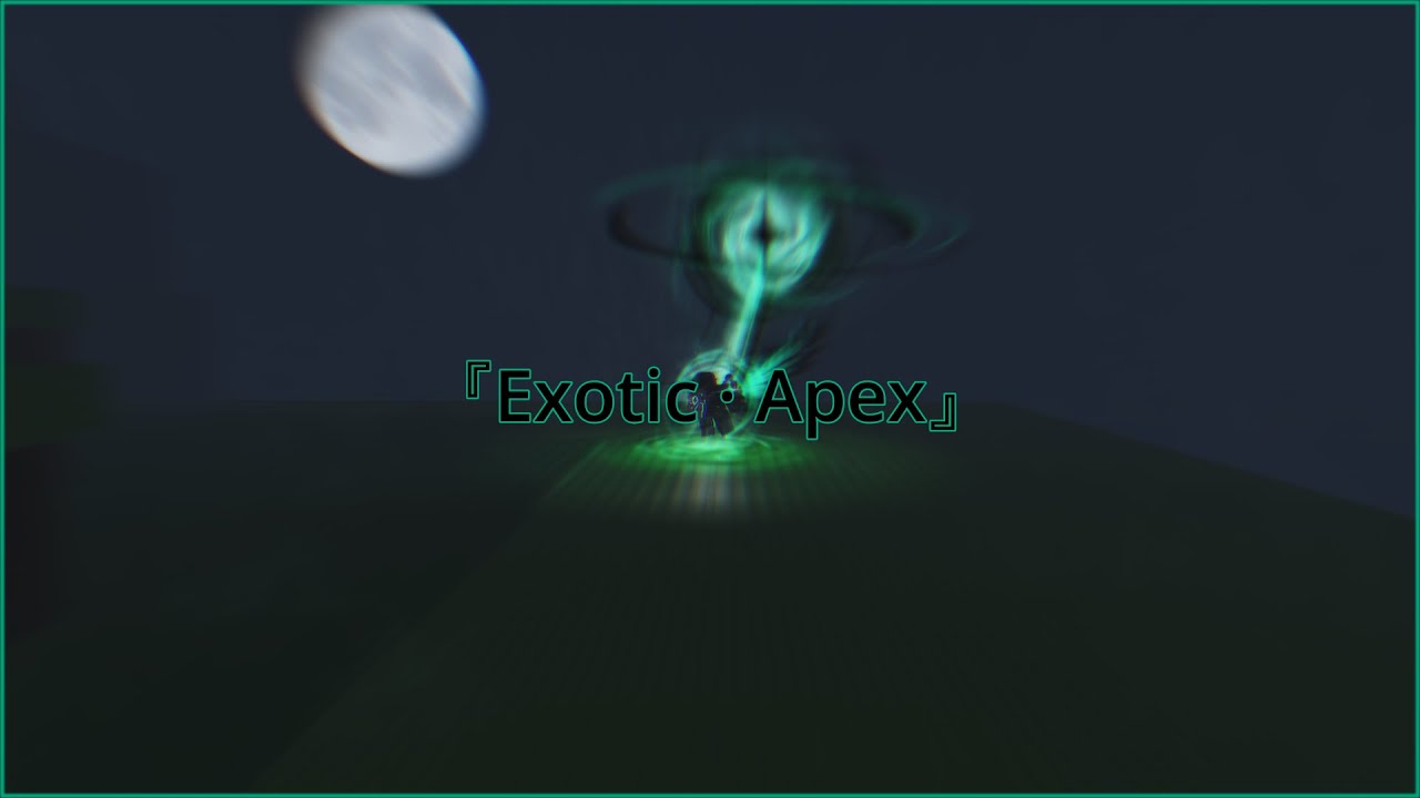 [Sol's RNG] Exotic · Apex / Showcase - YouTube