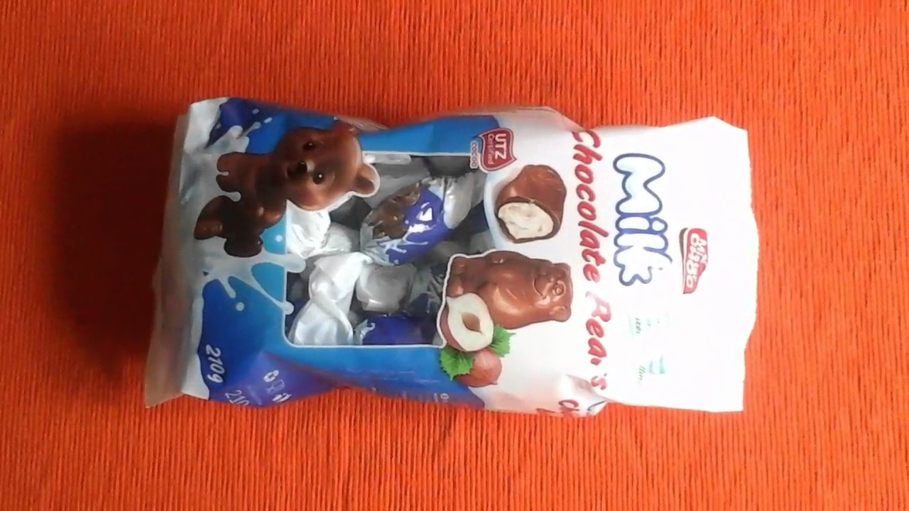 Mister Choc Milk Chocolate Bears - YouTube