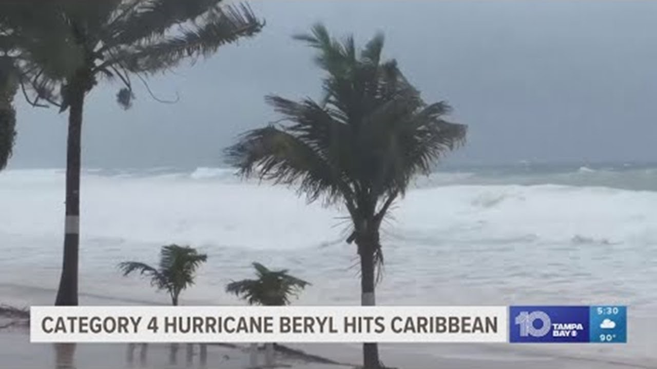 Hurricane Beryl leaves disaster in Caribbean communities - YouTube