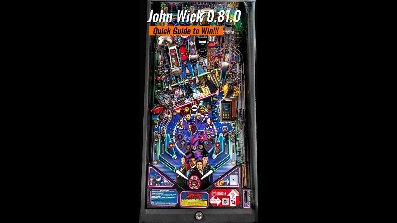 John Wick 1 Minute Pinball Tutorial - YouTube
