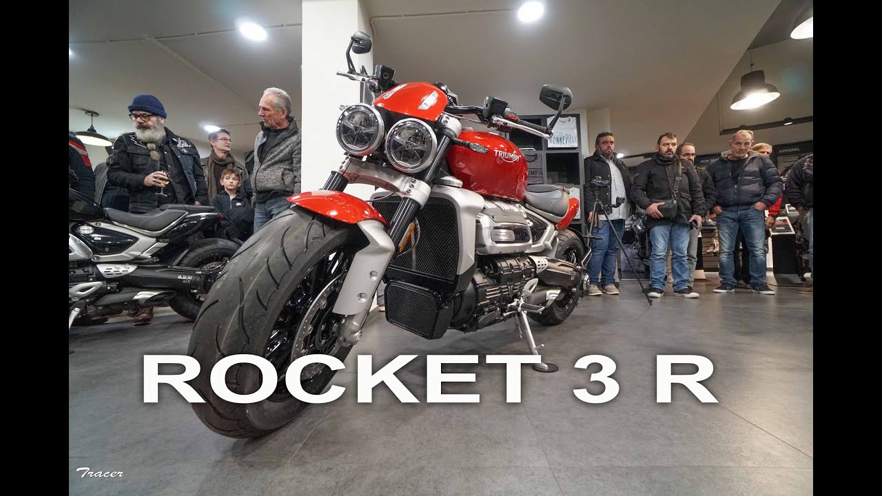 Triumph Rocket 3 Sound, first time in Athens Greece 4k - YouTube
