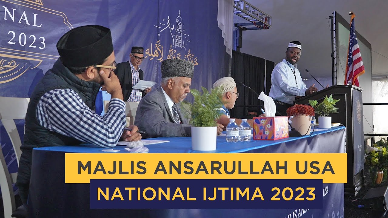 Majlis Ansarullah USA National Ijtima 2023 - YouTube