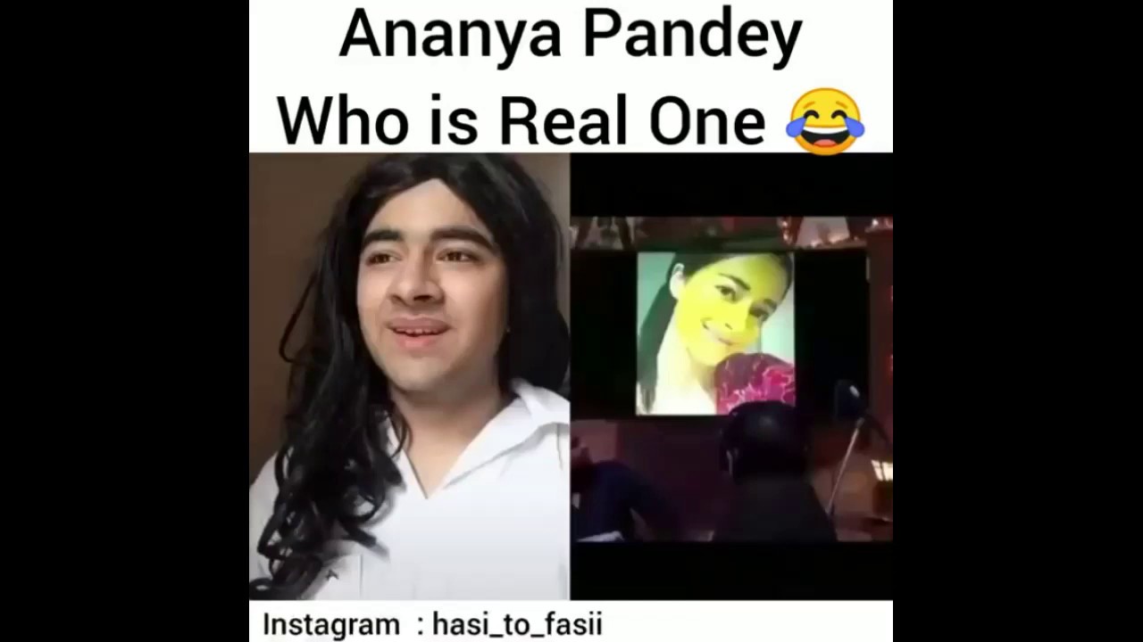 Ananya Pandey Funny Meme Video || Ananya Pandey - YouTube