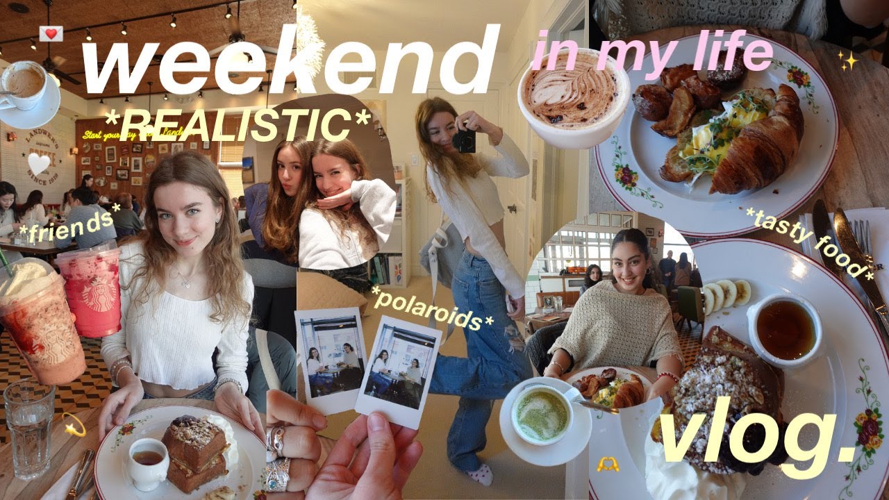 a *realistic & productive* weekend in my life after exam season ...