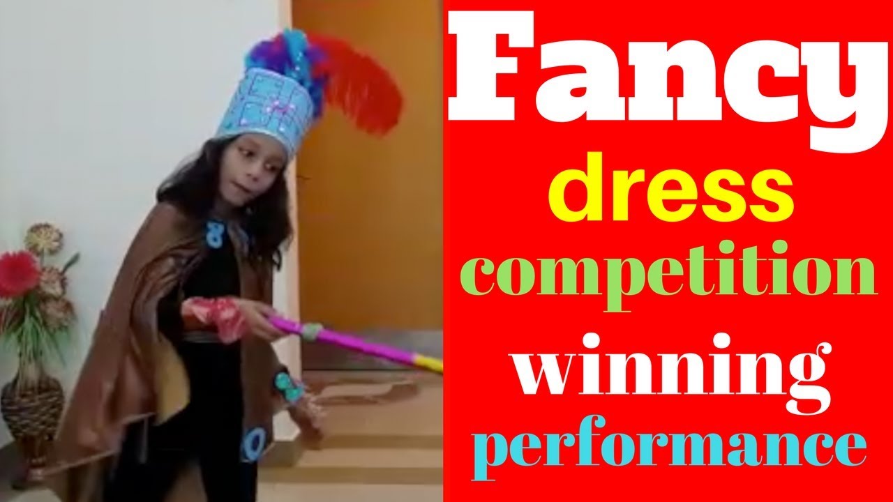 magician fancy dress winning performance Bhavika best fun speech for ...