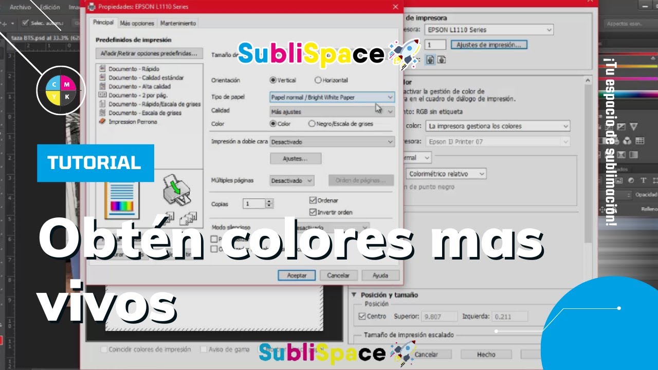 Configura tu impresora de sublimación de manera correcta | Obtén ...