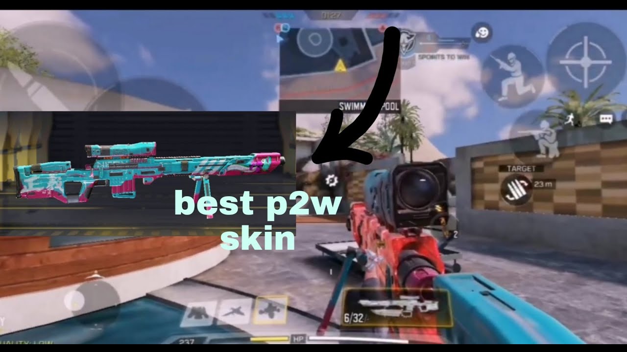 This p2w skin can make u become AGGRESSIVE Sniper (Play Safe Sniper ...