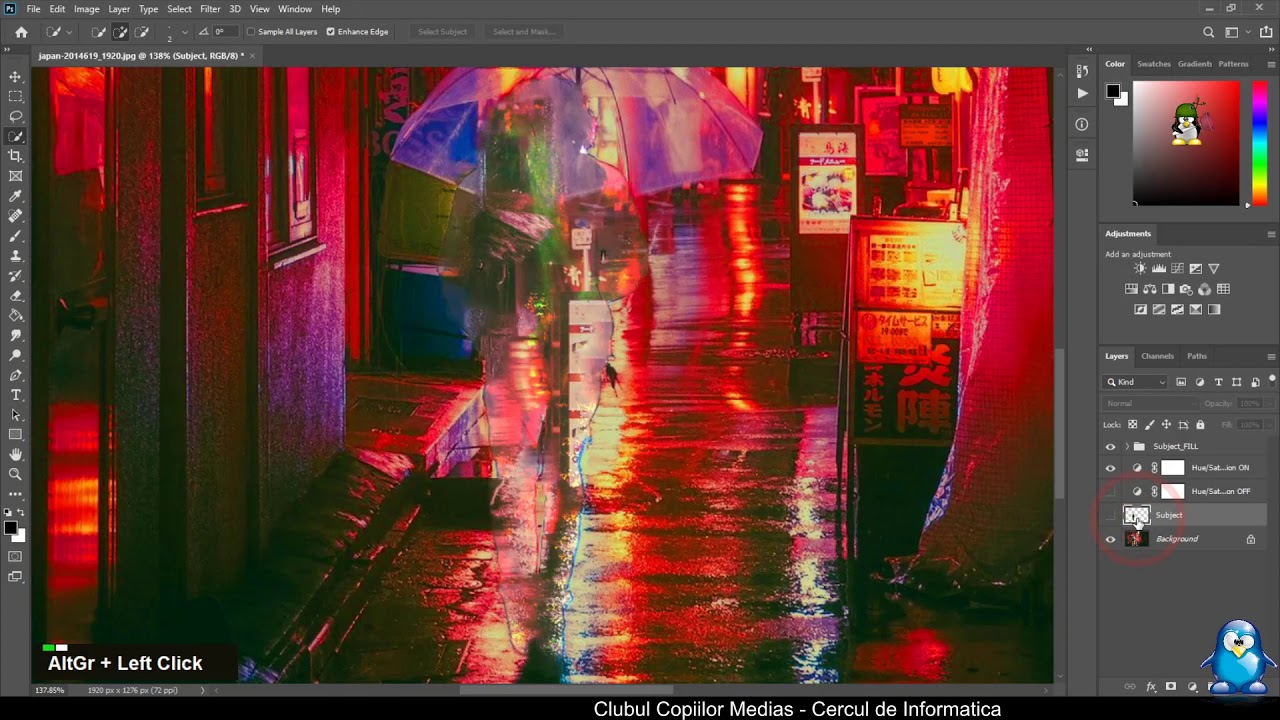 Photoshop - Animație imagine cu sunet - YouTube