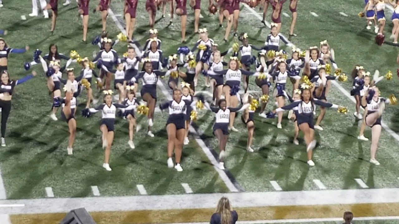 Coconut Creek Cheer FIU Spirit Game 2018 - YouTube