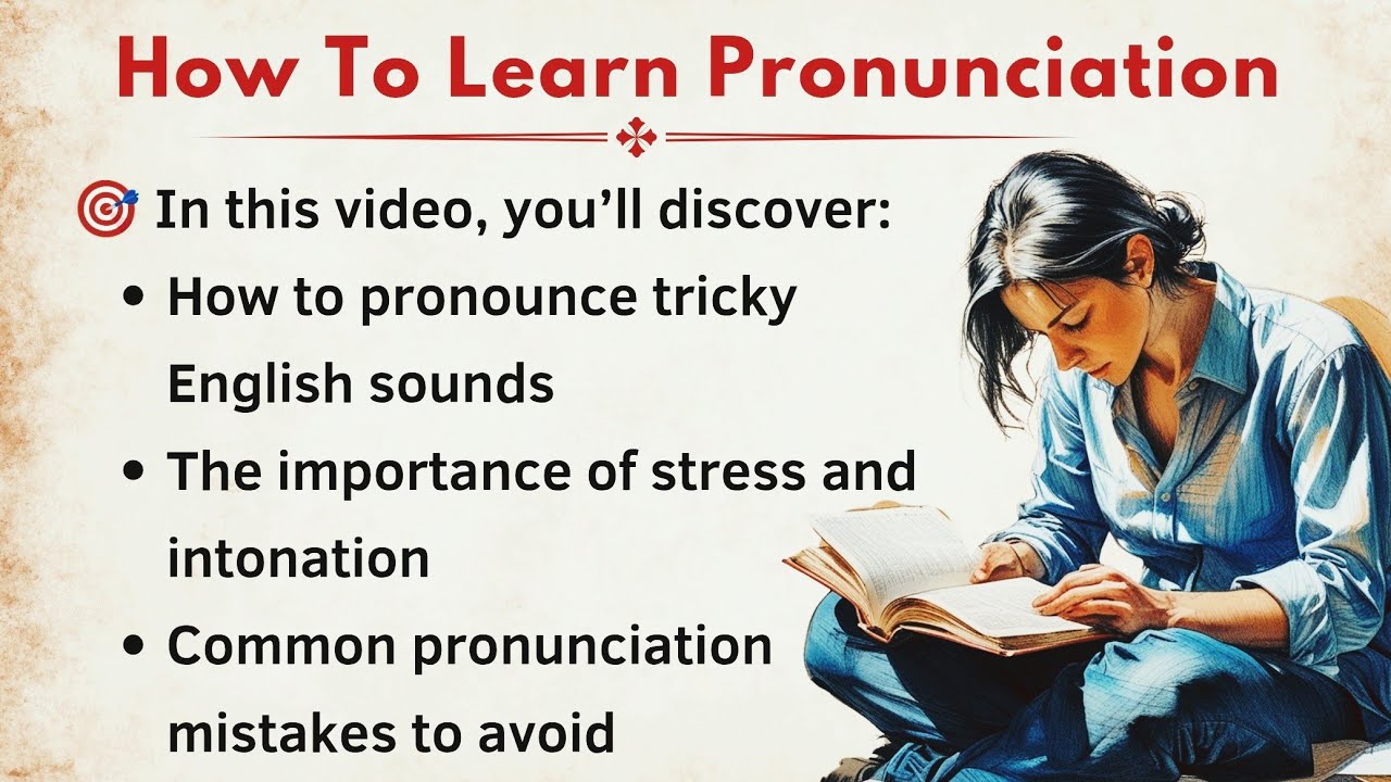 How To Learn Pronunciation || English Through Story | | Speak English ...