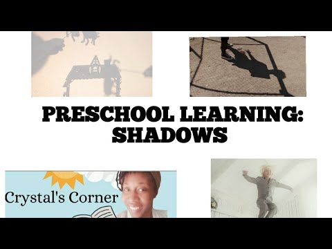 Preschool Learning: Shadows #preschool #toddlers #lessonplan - YouTube