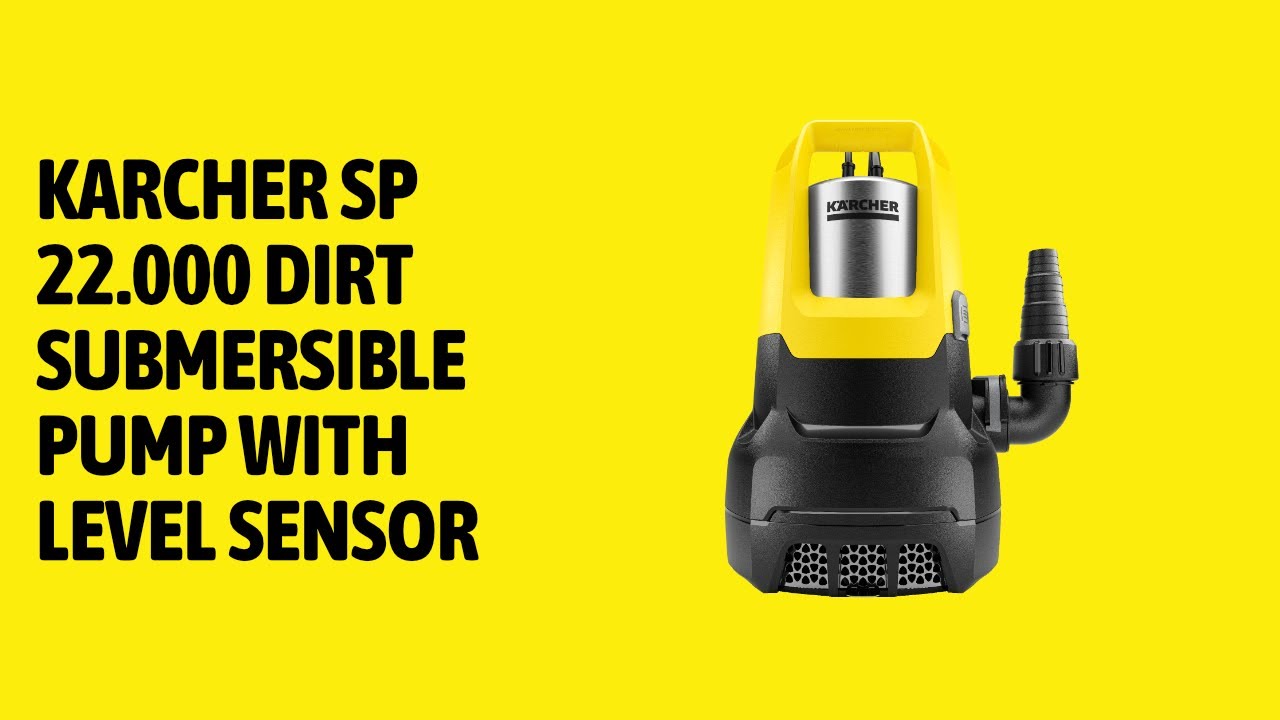 Submersible Dirty Water Pump SP 22 000 Dirt Level Sensor 1.645-852.0 ...