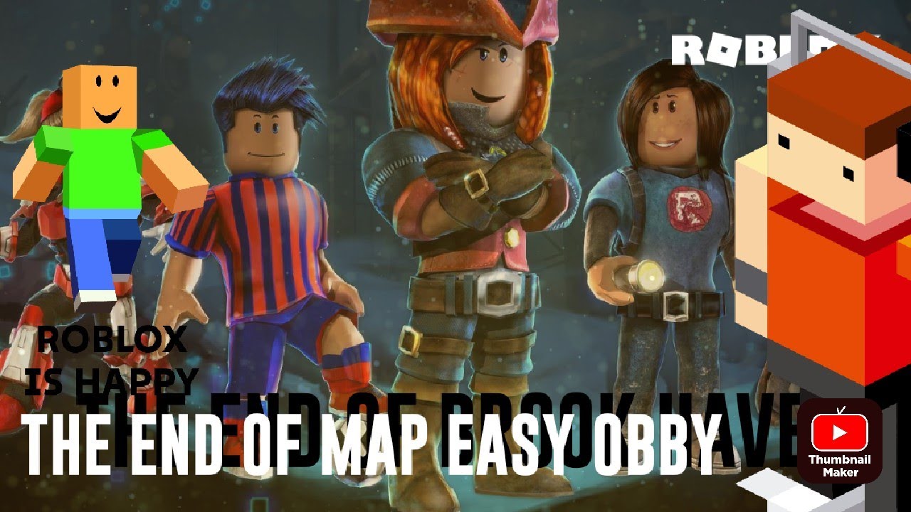 roblox the end of map easy obby - YouTube