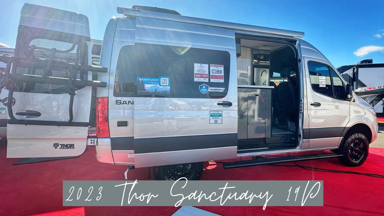 2023 Thor Sanctuary 19P Sprinter 4X4 with Wet Bath - YouTube