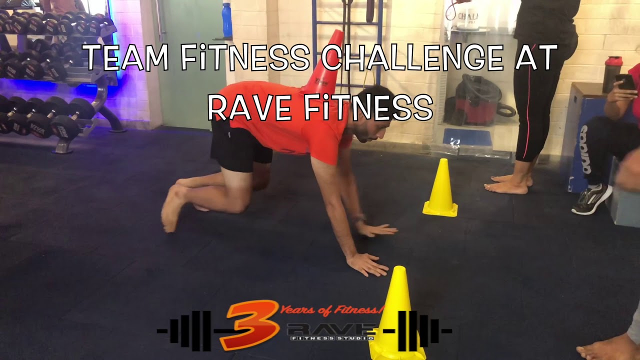 Team Challenge at Rave Fitness Studio - YouTube