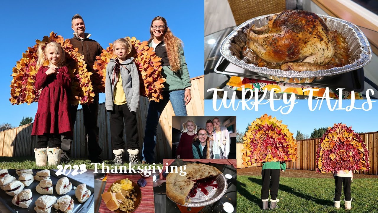 Turkey Tails Thanksgiving 2023 - YouTube