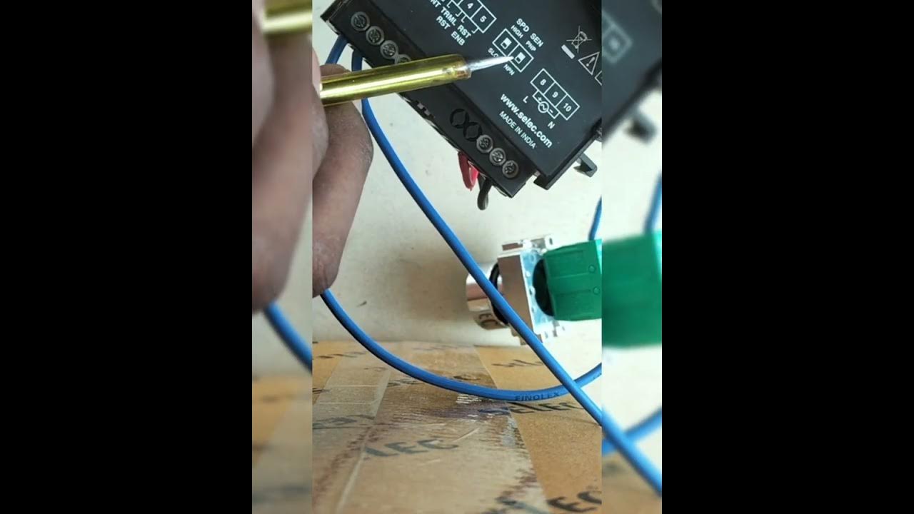 Select Counter XC 410B Push Button Pulse Setting #Selec #XC410B - YouTube