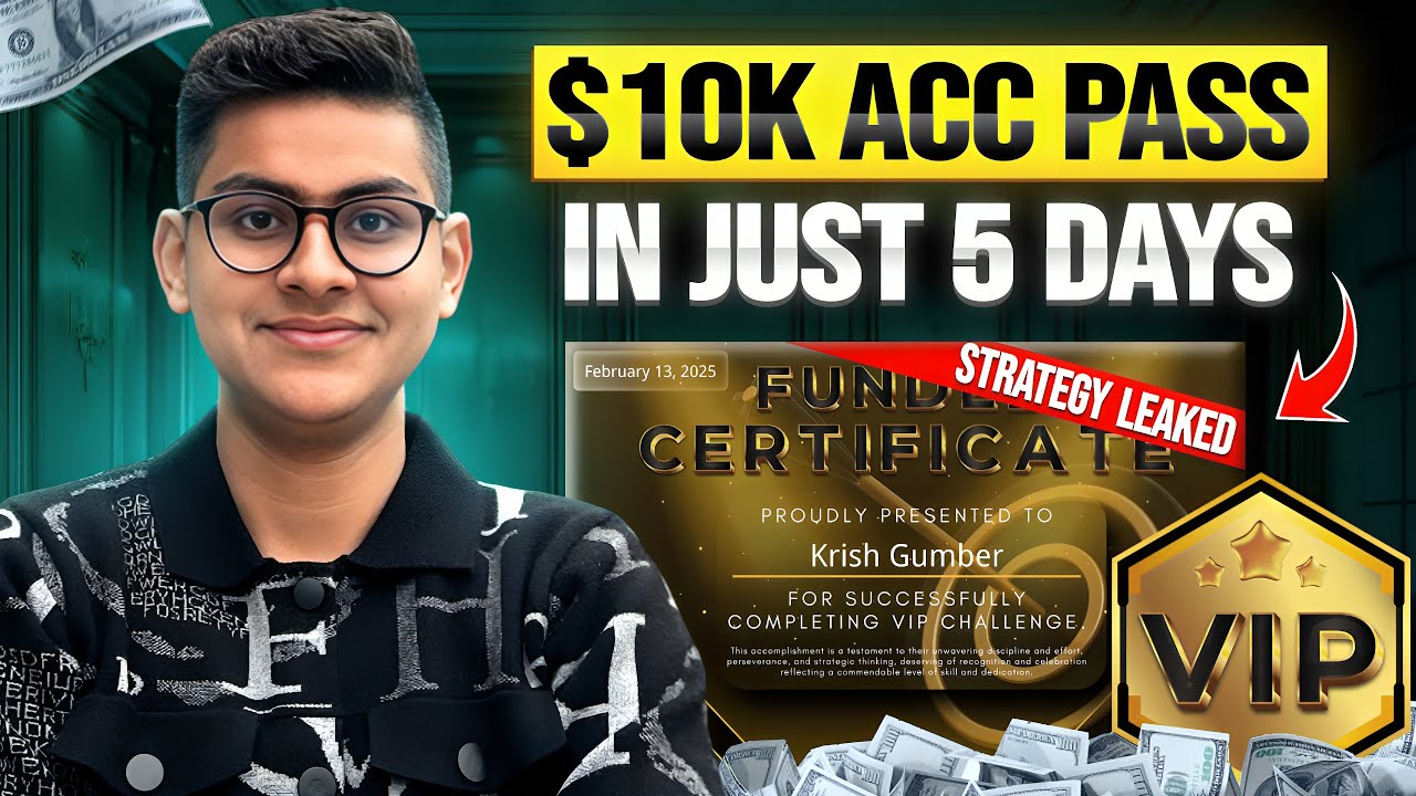 How I Passed $10k Funded Account in 5 Days | How to Clear Funded ...