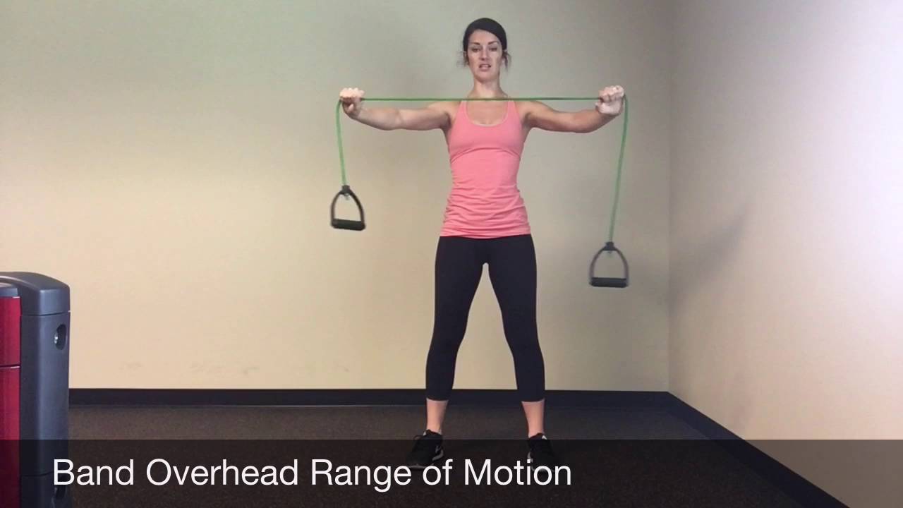 Band Overhead Range of Motion - YouTube