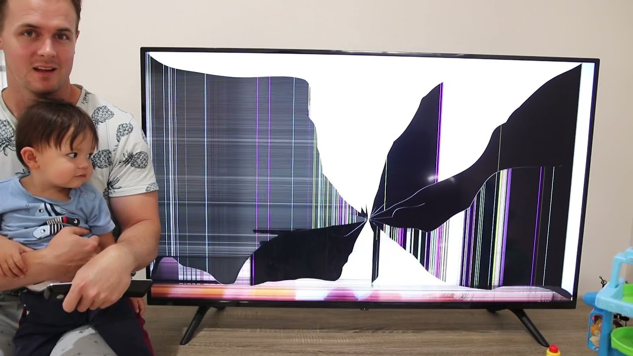 My Son SMASHED our TV! - YouTube