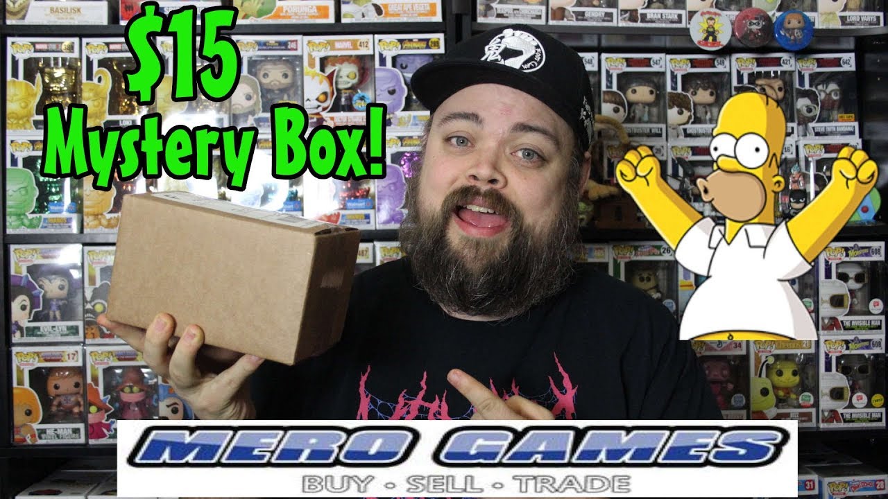 $15 Mystery Box From Mero Games!! | Guaranteed Value! - YouTube