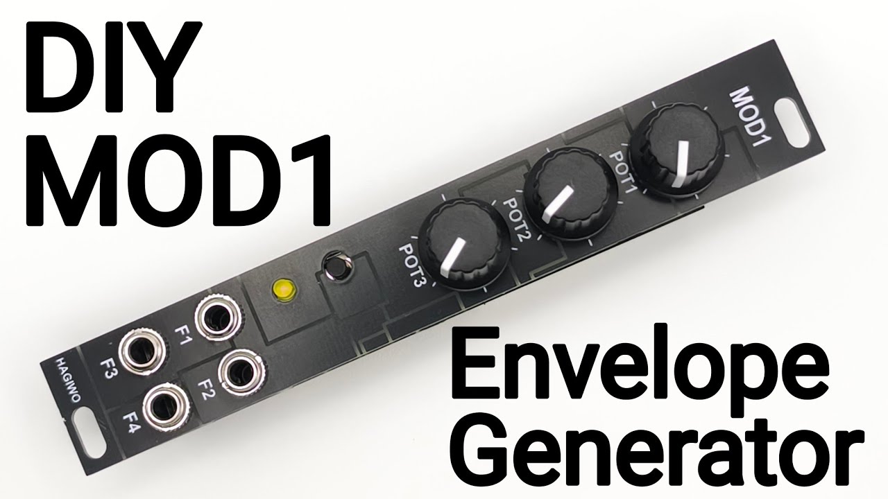 DIY eurorack modular synth | MOD1 Envelope generator : Arduino based ...